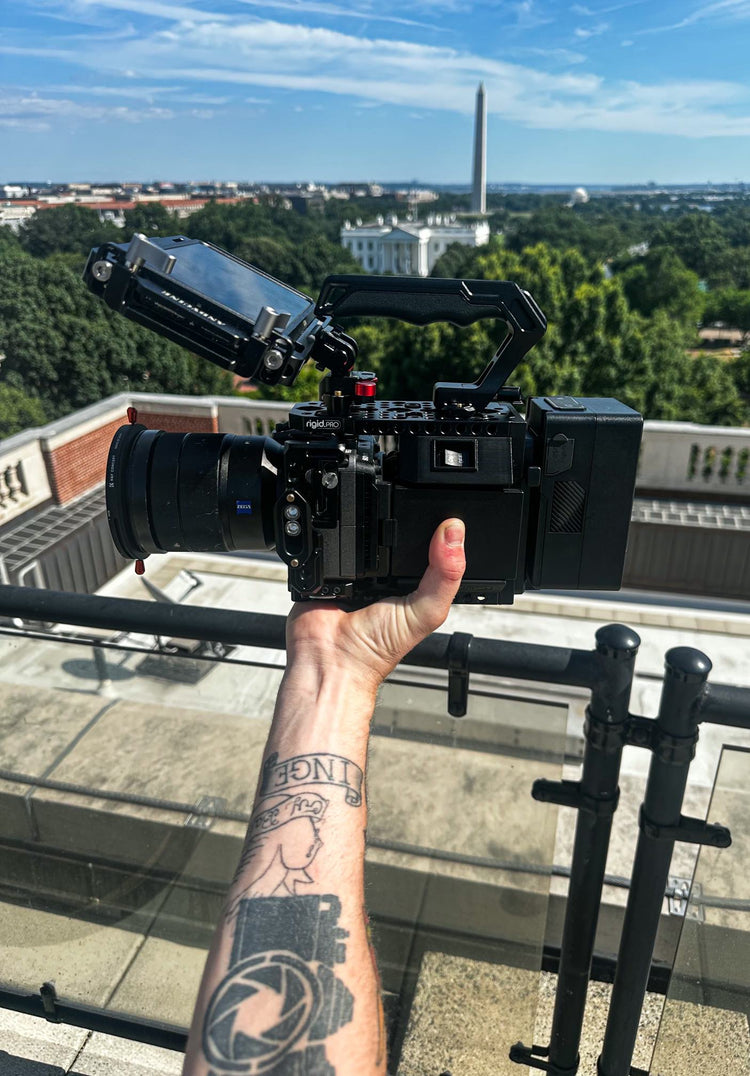 RIGID.PRO Cineback for Sony FX30/FX3 – Rigid PRO Camera Cinema Rigs