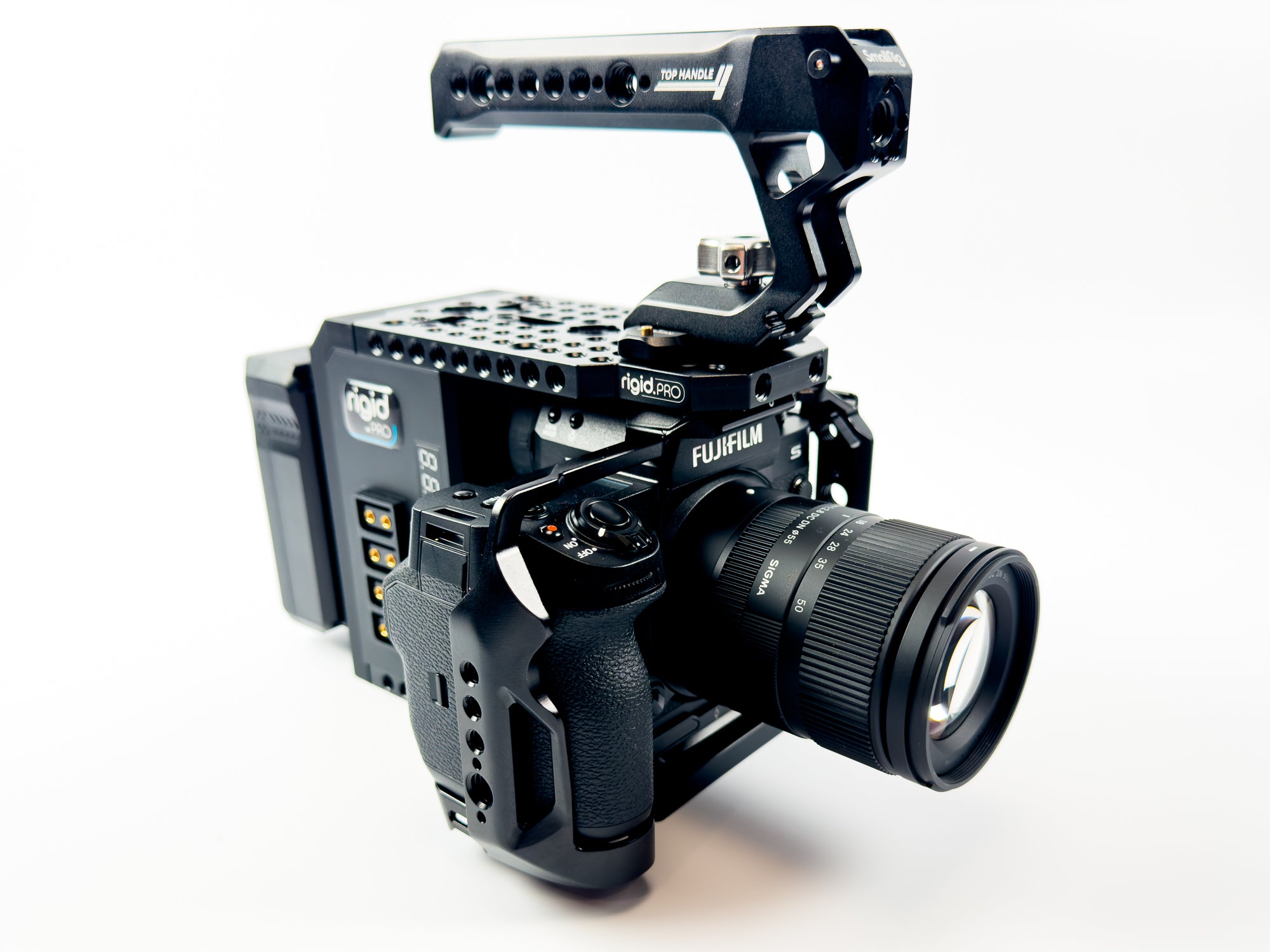 RIGID.PRO Cinema Camera Rig Base for Fujifilm X-H2S – RIGid Pro Camera ...